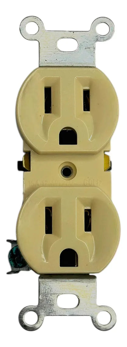 Toma Corriente Doble 270 Marfil VIitron – GASKA