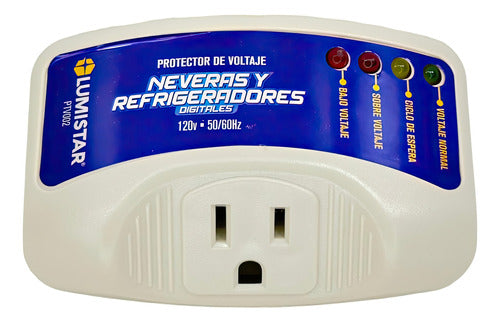 Protector De Voltaje Neveras Refrigeradores Lumistar 120v – GASKA